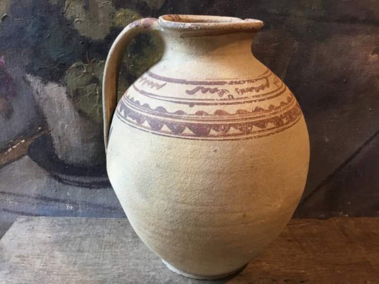 Vintage Romanian Pottery / Transylvania Vessel - Etsy