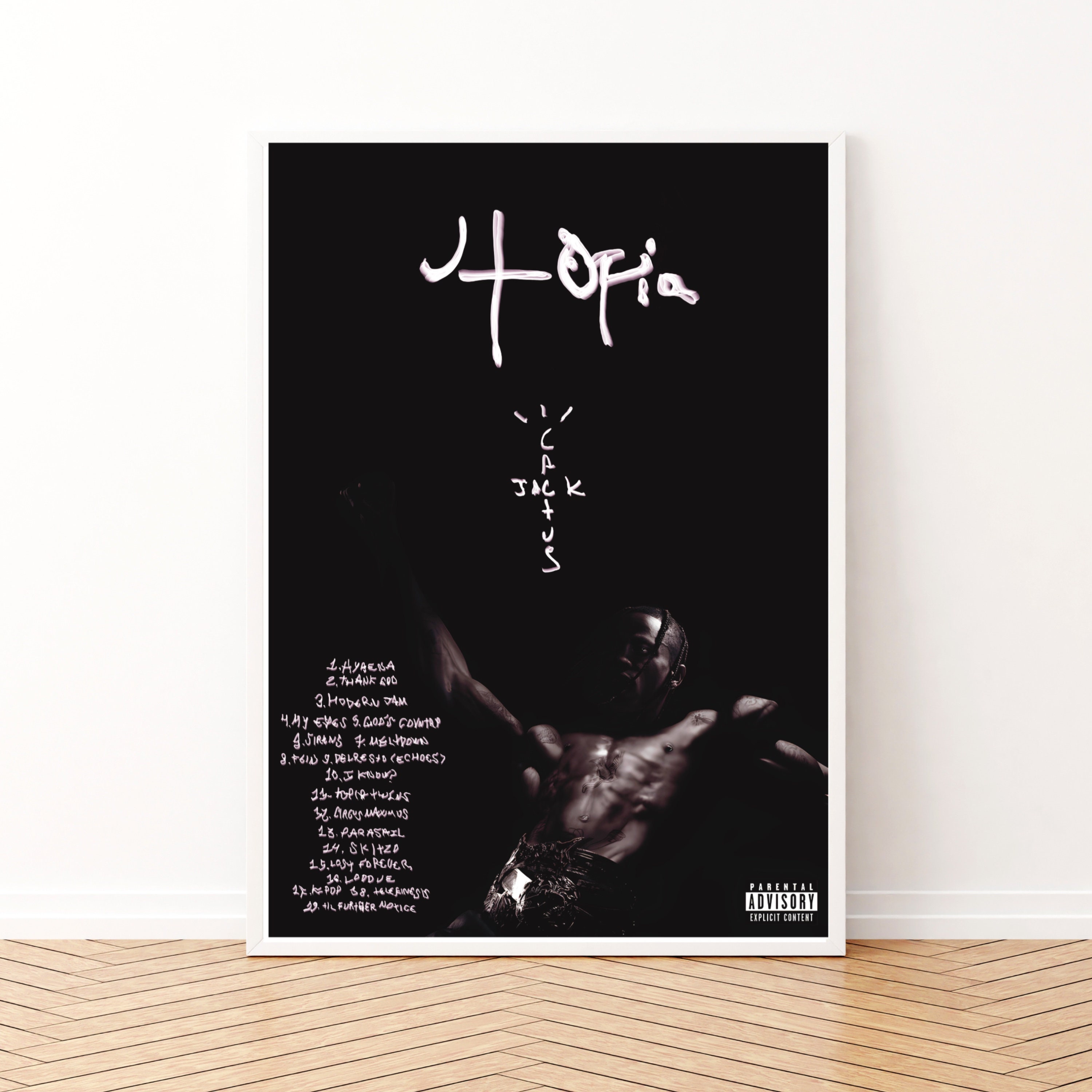 UTOPIA TRAVIS SCOTT Poster Framework for Fans A3 A4 Print - Etsy