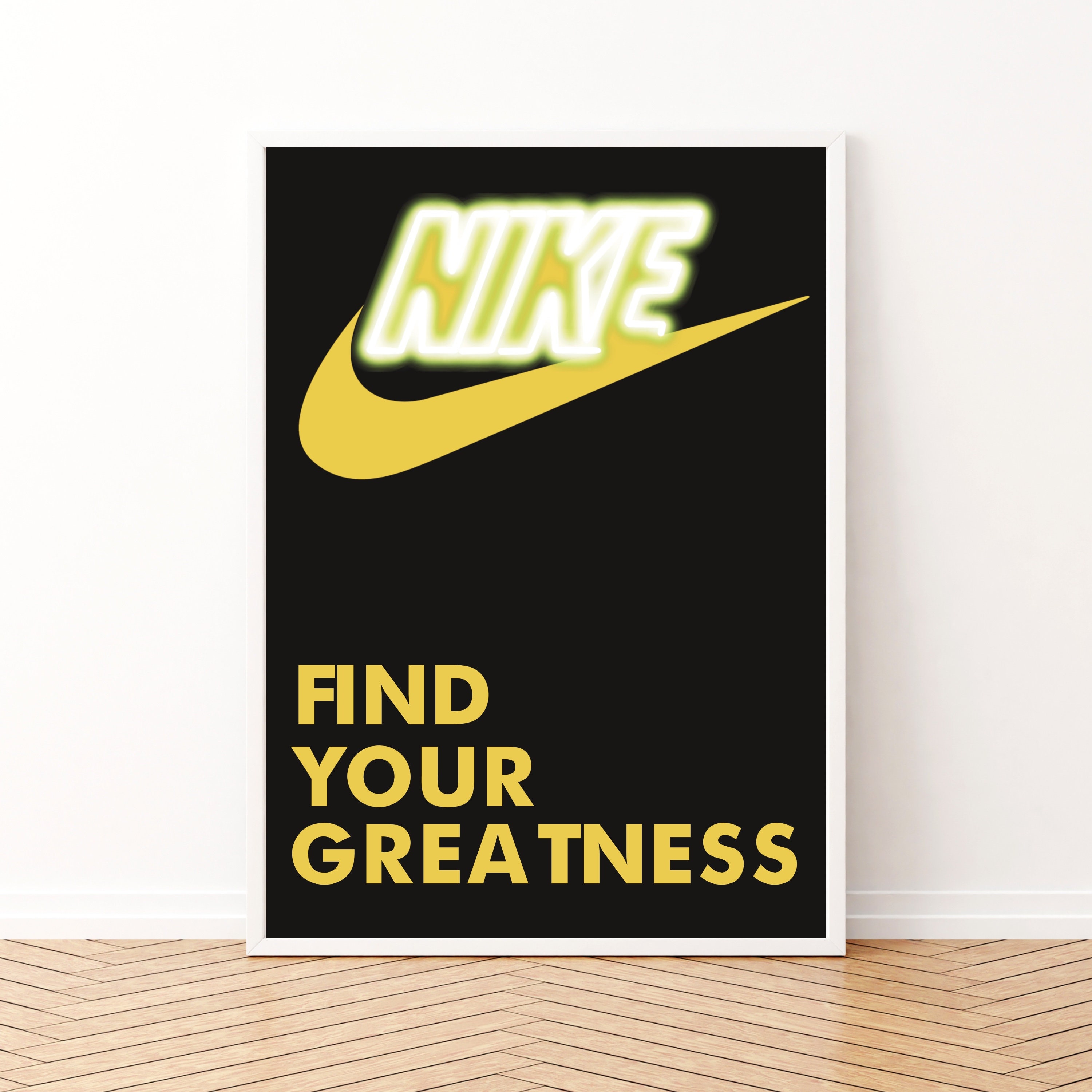 Nike Find Your Greatness Poster Print Digital Art Wall Art - Etsy
