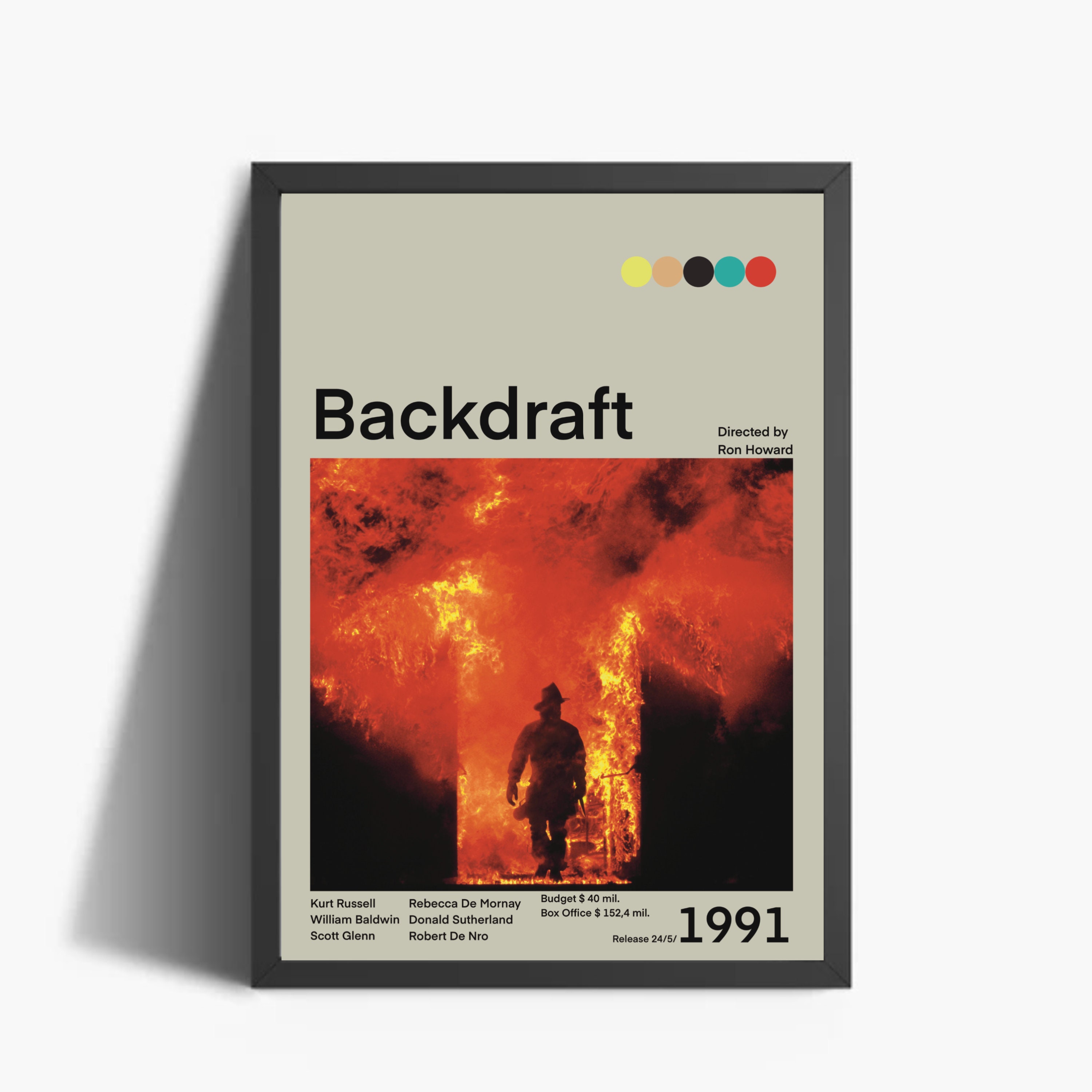 Backdraft 1991 Kurt Russel