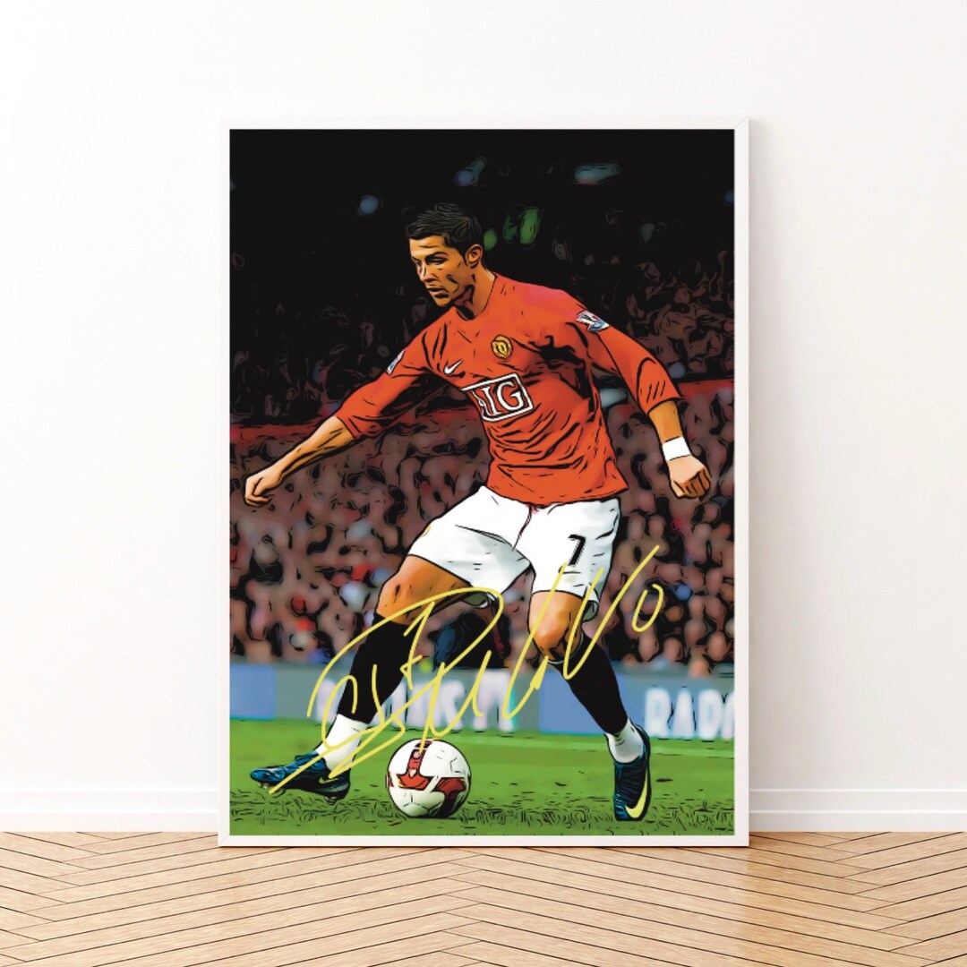 Cristiano Ronaldo CR7 Manchester United Autograph Gift Idea Autograph ...