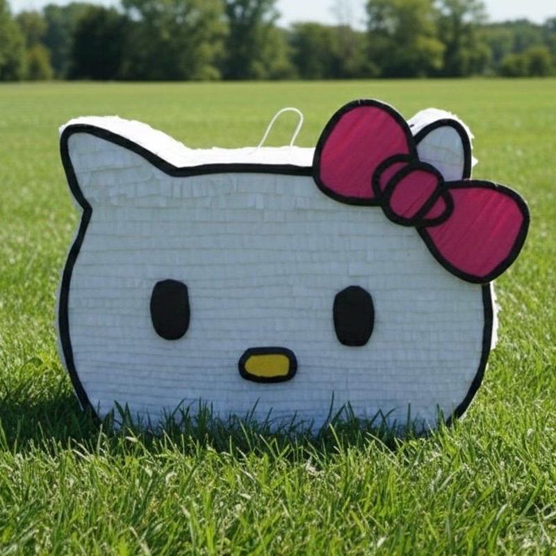 Helllo Kitty Piñata - Etsy