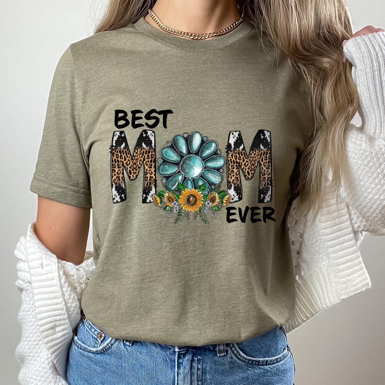 Best Mom Ever Shirt, Shirt for Mom, Best Mom Shirt, Gift for Mom, Gift ...