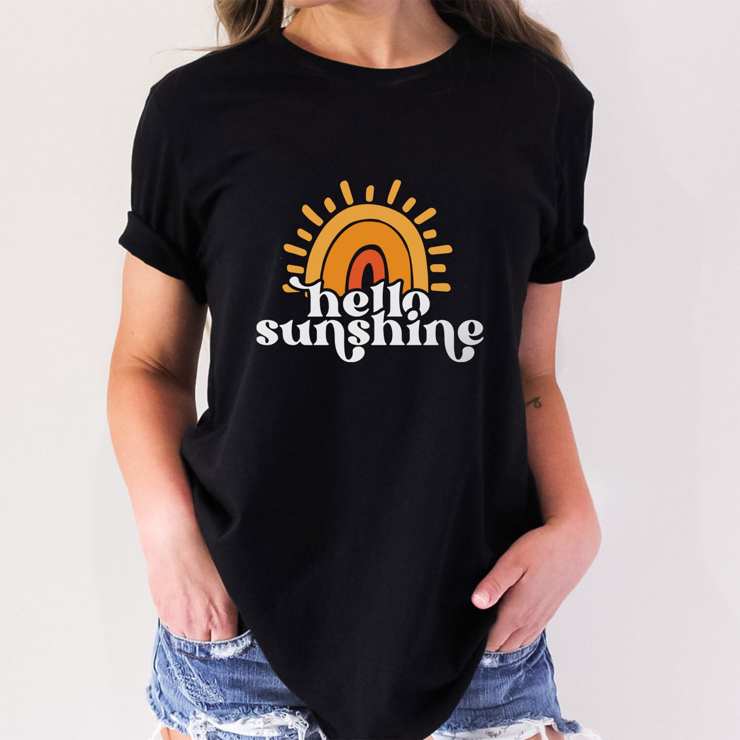 Hello Sunshine Shirt, Summer Shirts for Women, Sunshine Beach Shirt ...