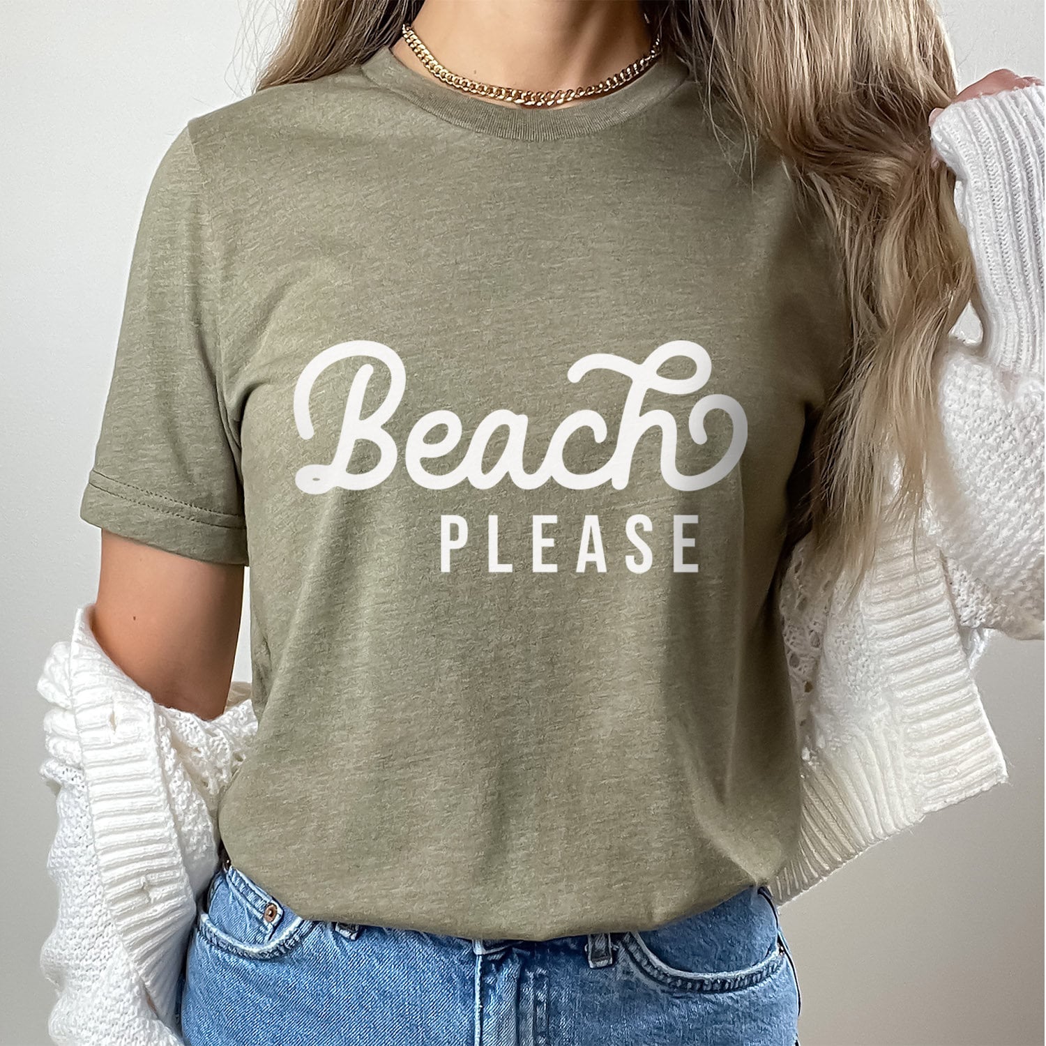 Beach Please T-shirt, Summer Shirts for Women, Beach Shirts for Women ...