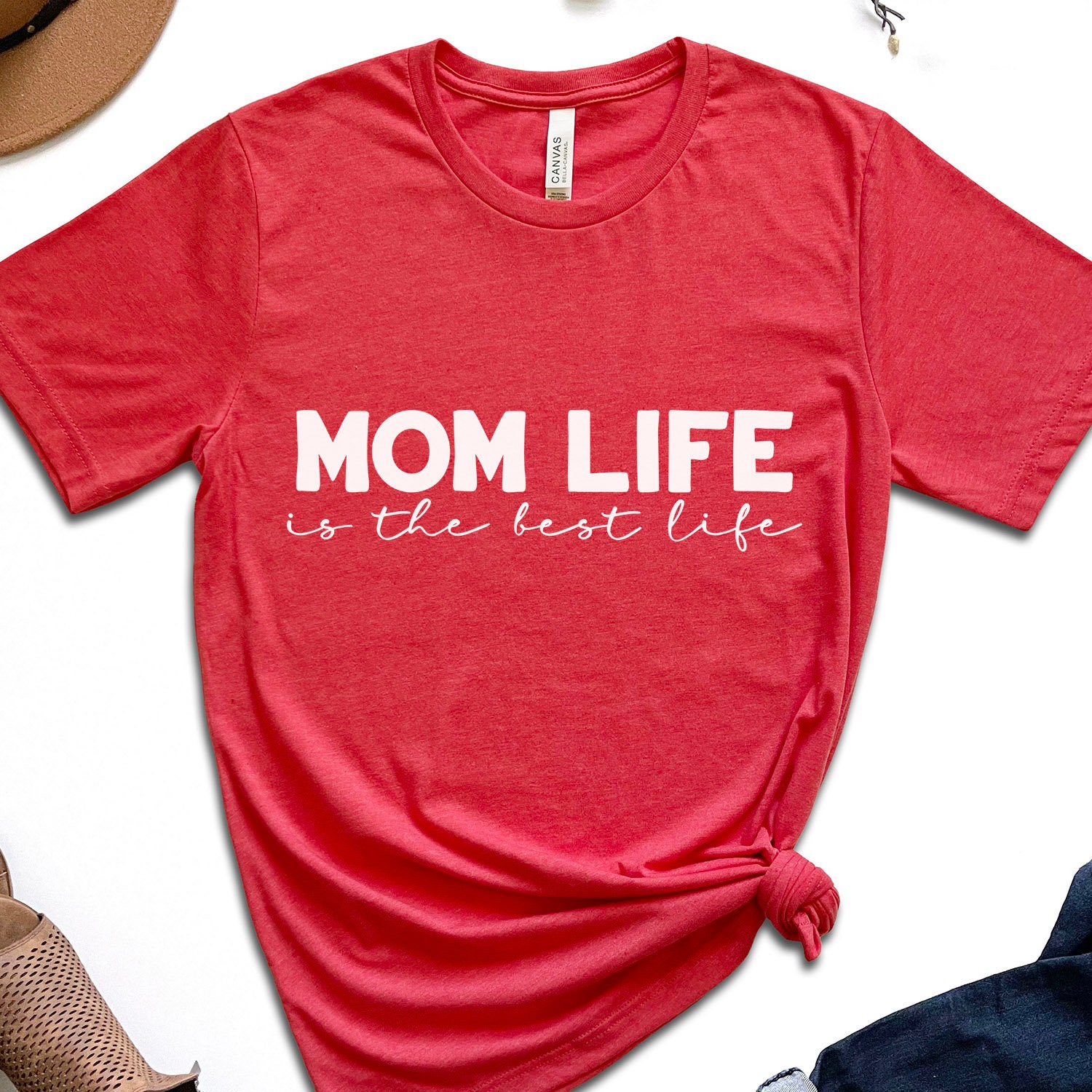 Mom Life is the Best Life T-shirt, Mom Life T-shirt, Gift Shirt for Mom ...