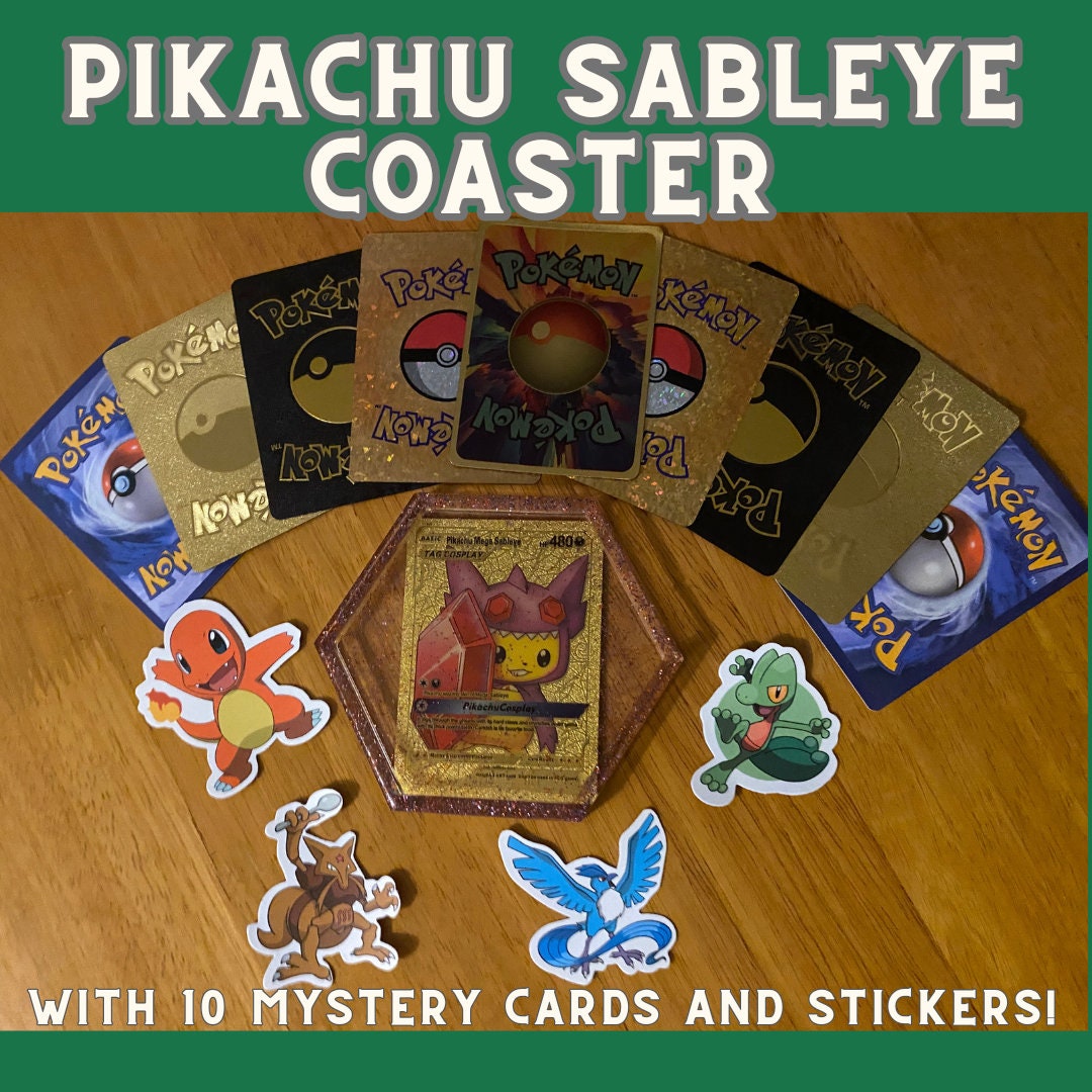 Pikachu Collection Handcrafted Pokemon Coasters: Custom Designs for All ...