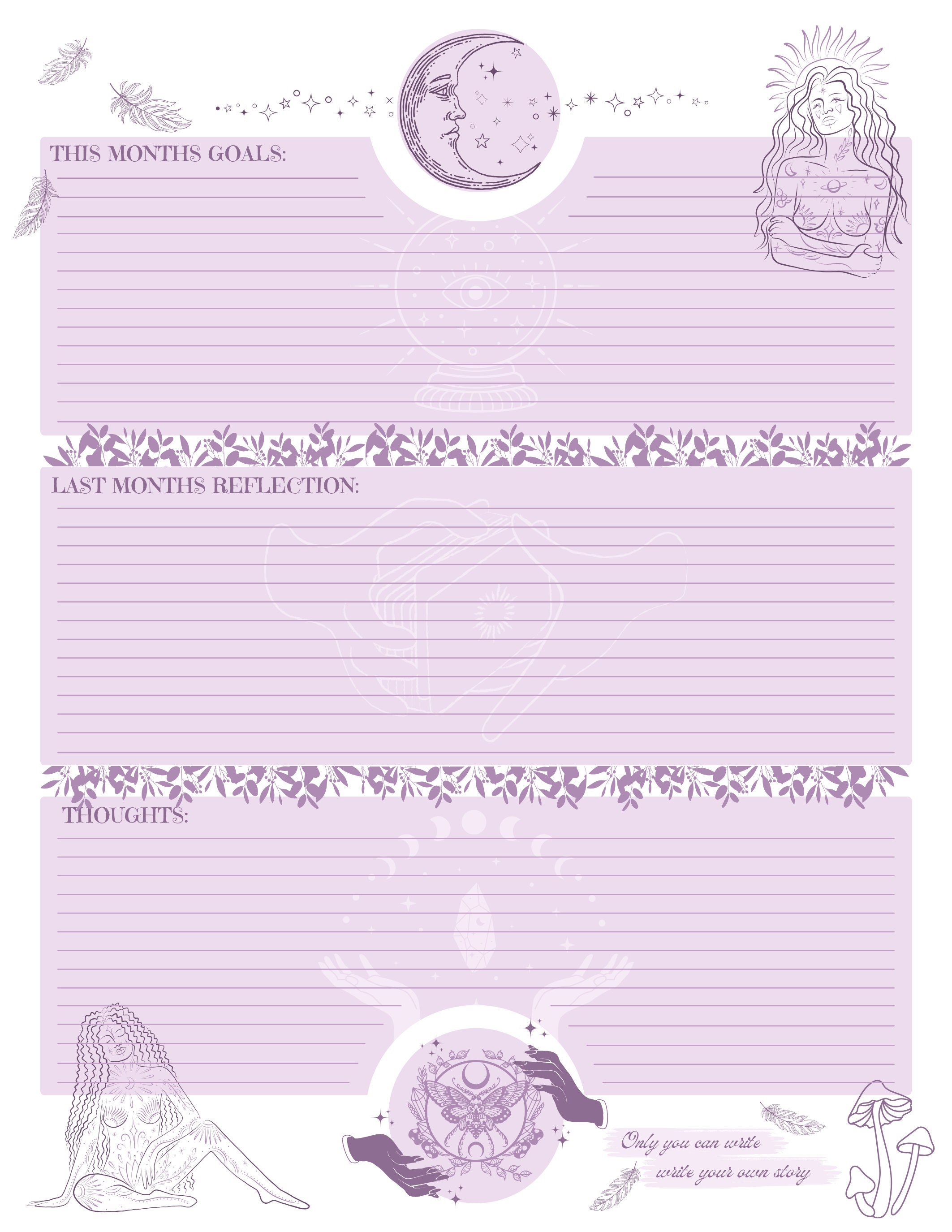 2024 Planner for Modern Witches - Etsy