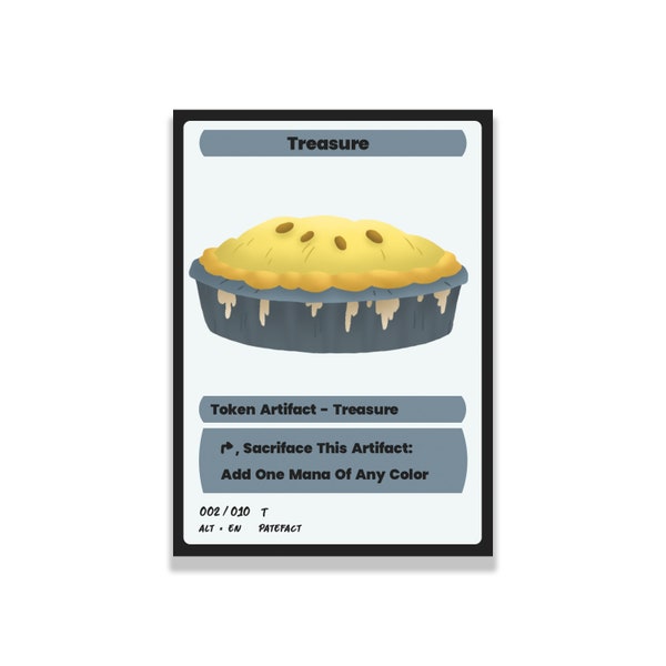 Mtg Treasure Token - Etsy
