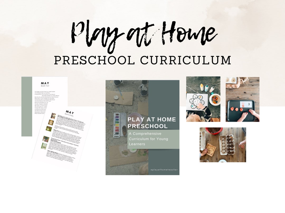 Play at Home Preschool Curriculum, Homeschool Preschool, Literature ...