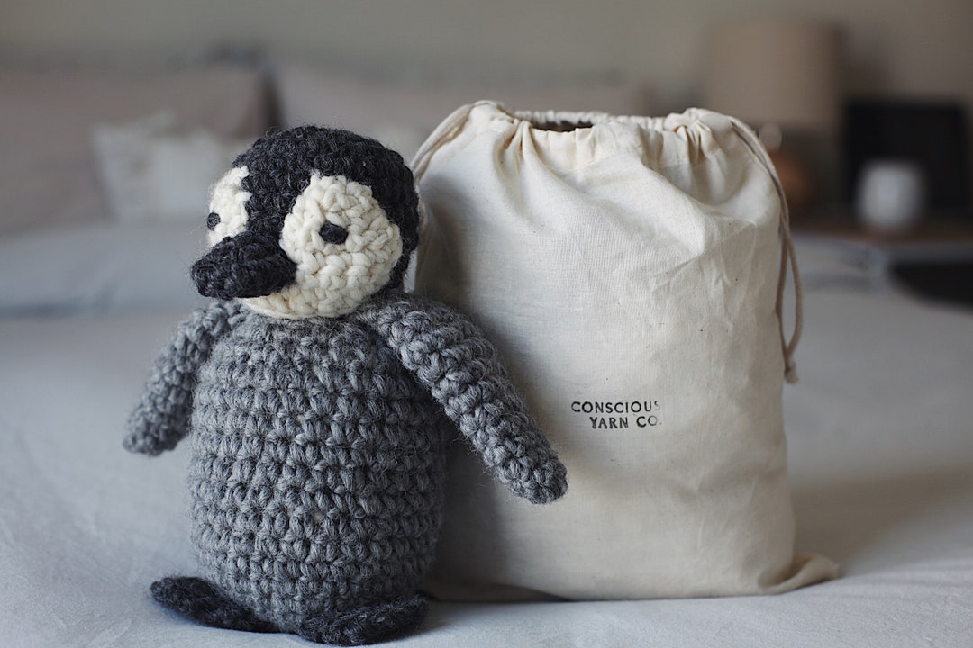 Crochet Penguin Pattern | Chunky Yarn Amigurumi (instant Download ...