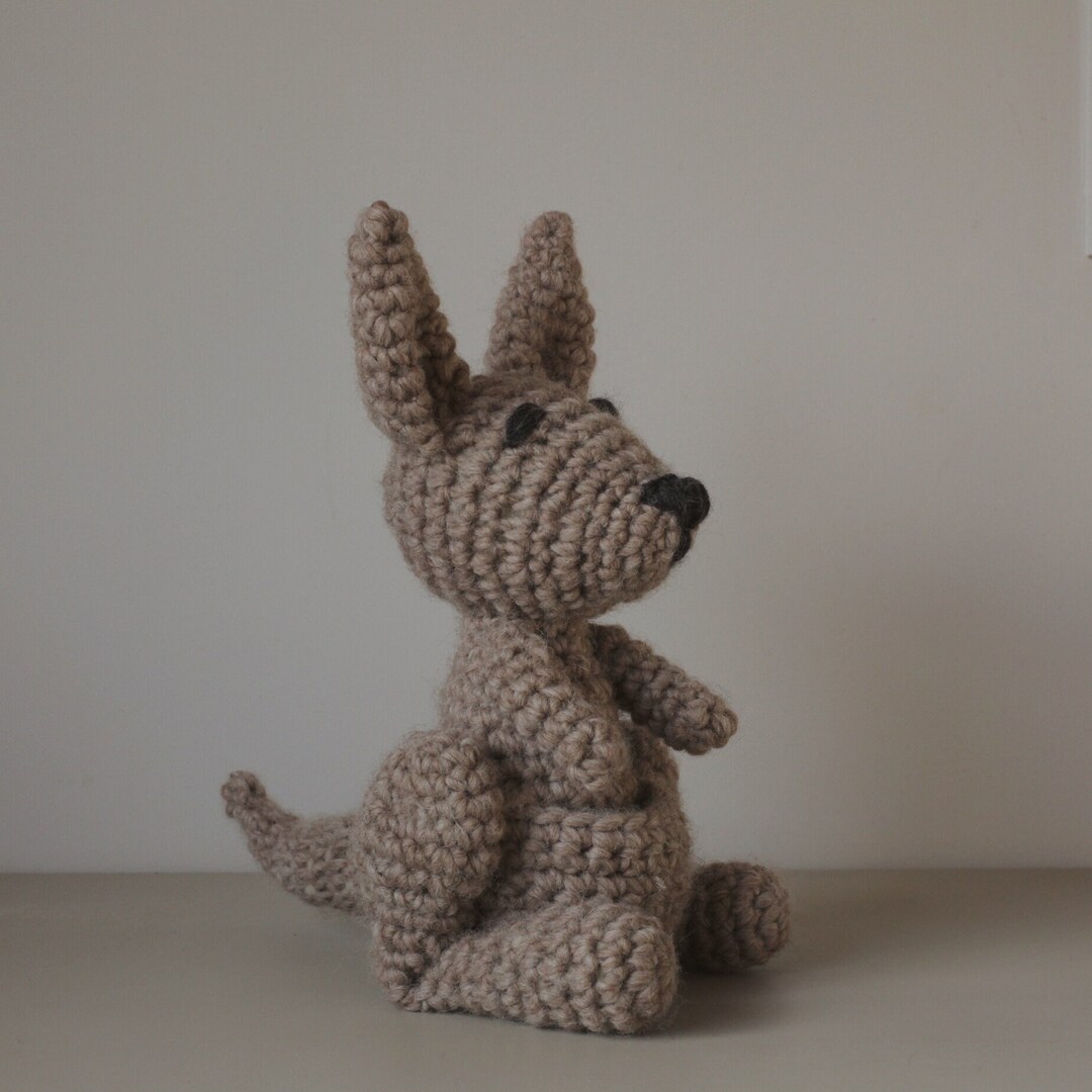 Kangaroo Crochet Pattern | Instant, Downloadable Instructions to Make ...