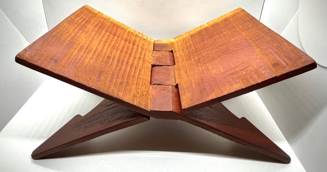 Book Holder | Wooden Quran Folding Stand | or Any Book! - Etsy