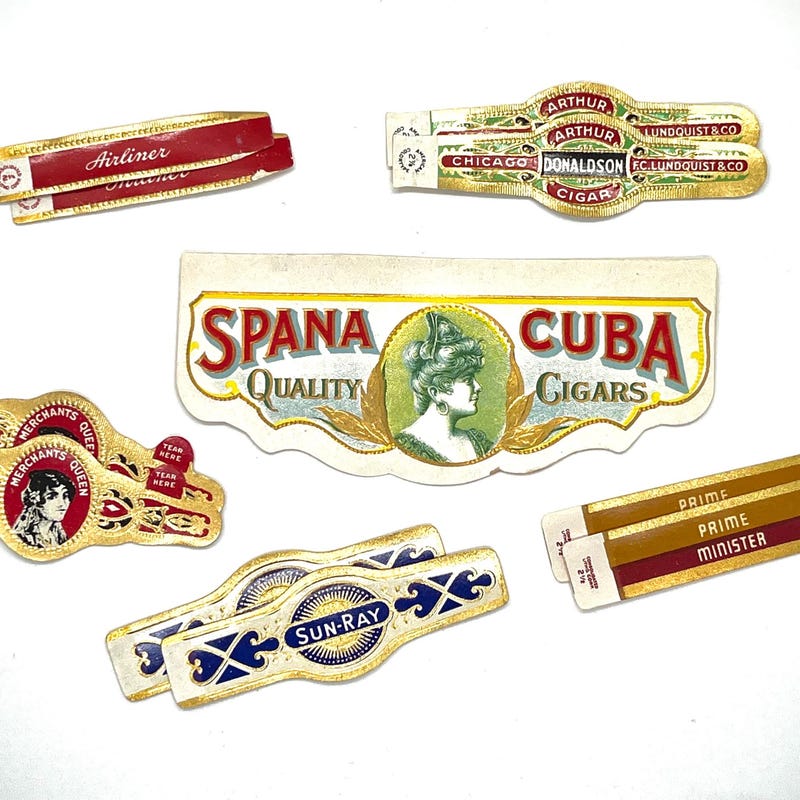 Vintage Cigar Labels - Etsy