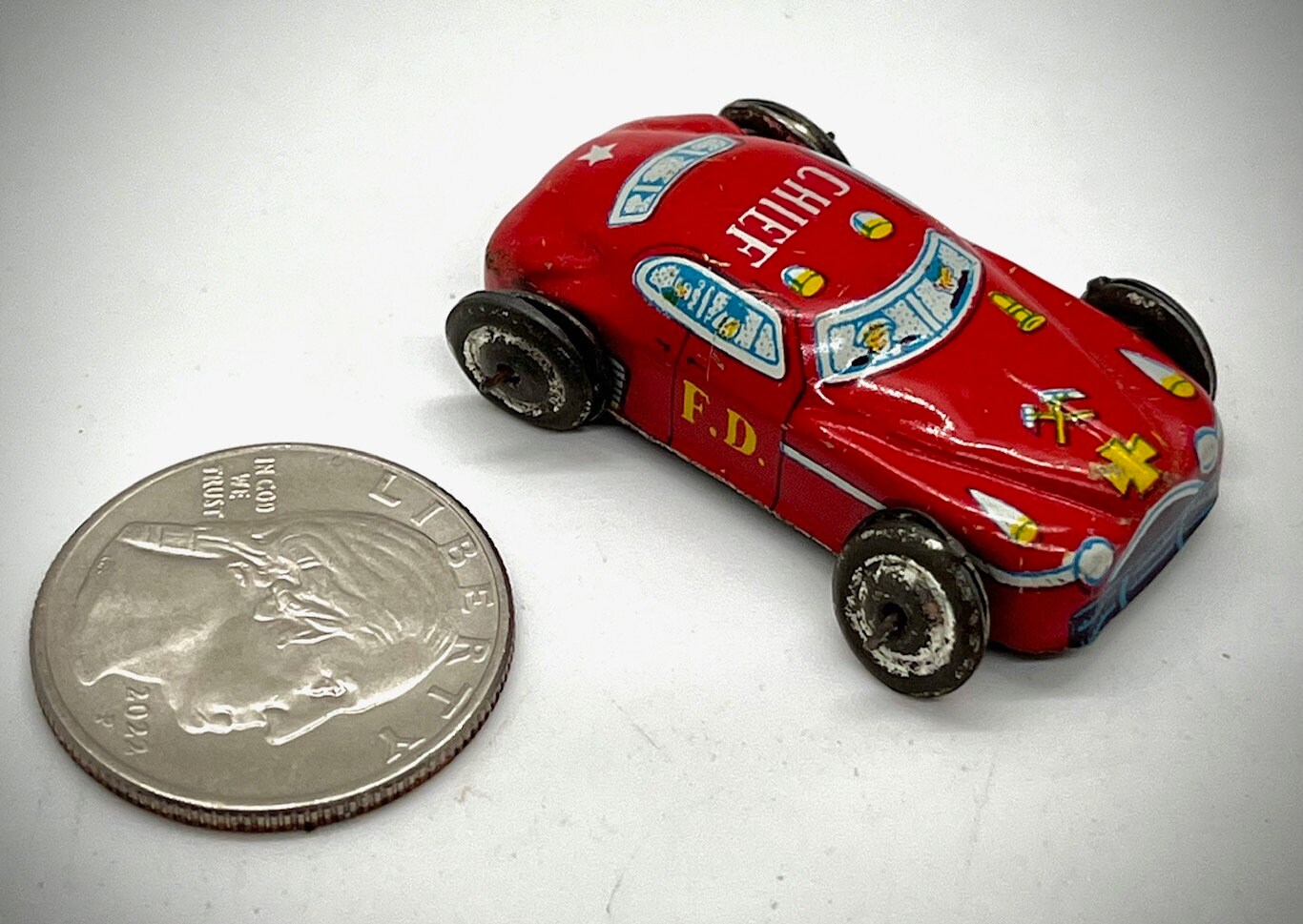 Tiny Treasure Metal Car Miniature Car Wee Car - Etsy