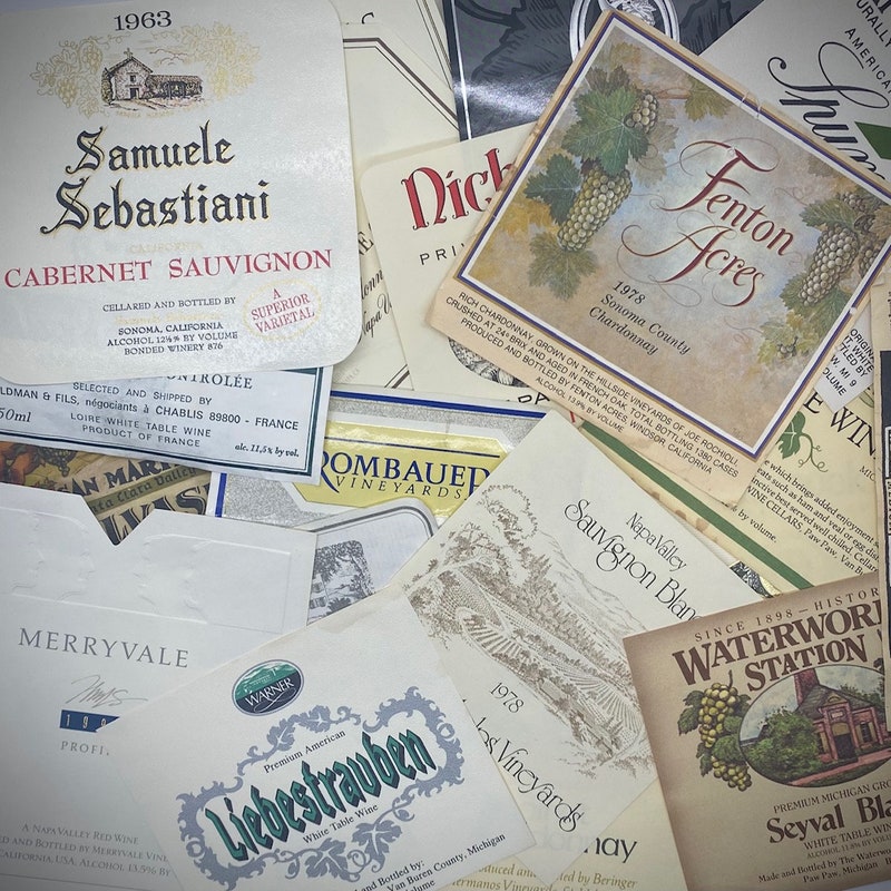 Wine Labels - Etsy