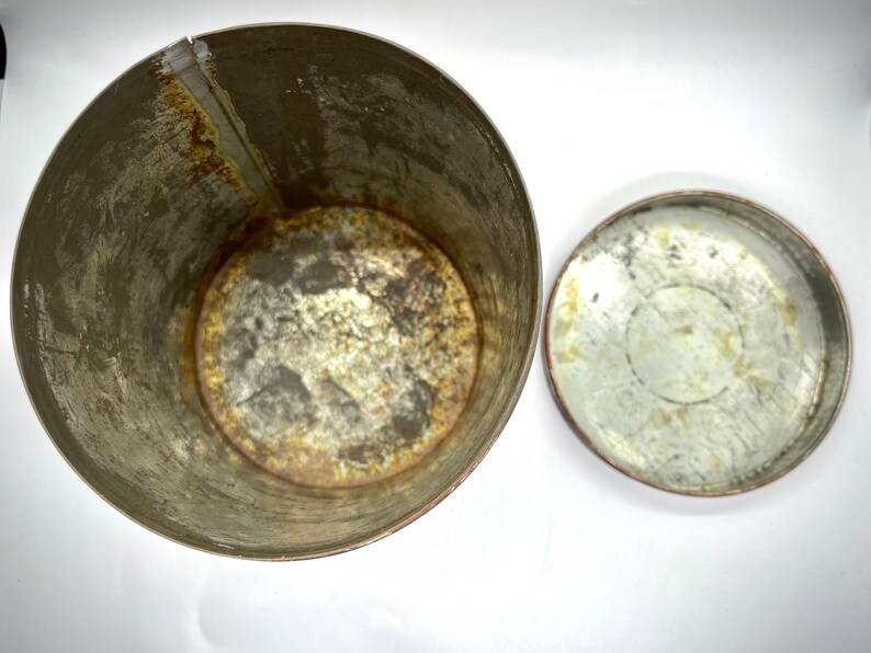 Vintage Tin | Laboratory Tin | Rustic Farmhouse Tin - Etsy