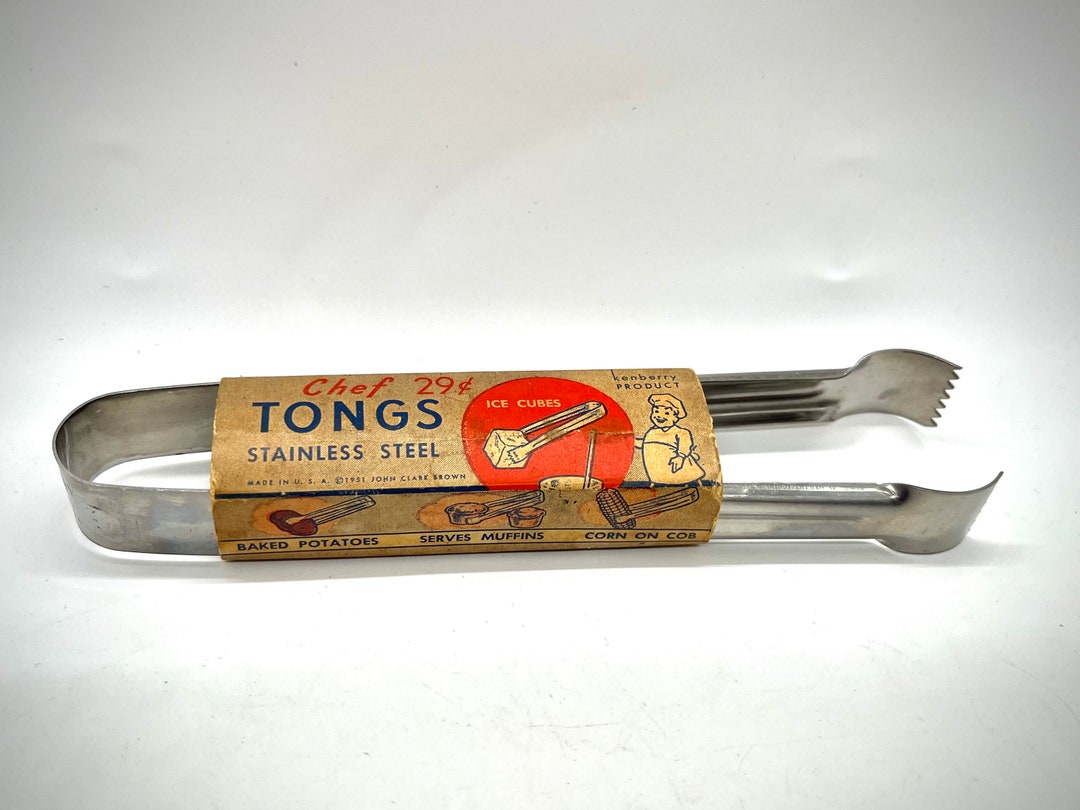 Vintage Tongs in Original Packaging - Etsy