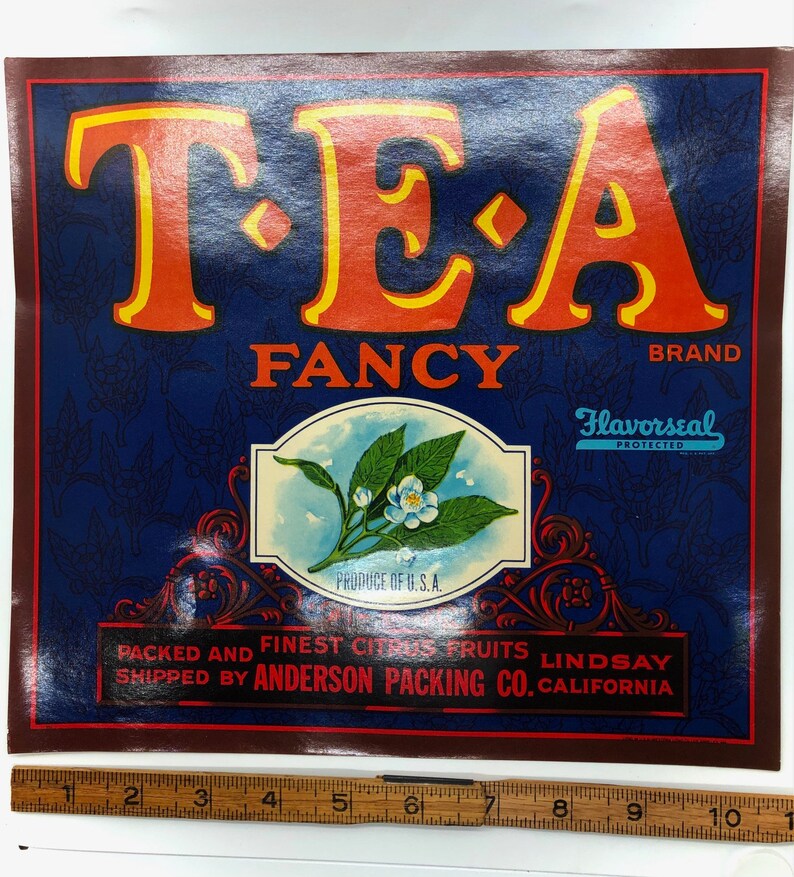 Crate Labels Never Used Vintage Labels - Etsy