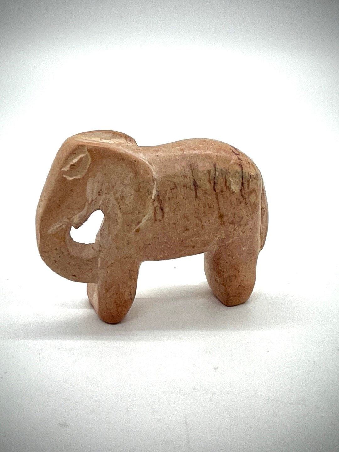 Tiny Treasure Stone Elephant | Miniature Carved Stone Elephant - Etsy