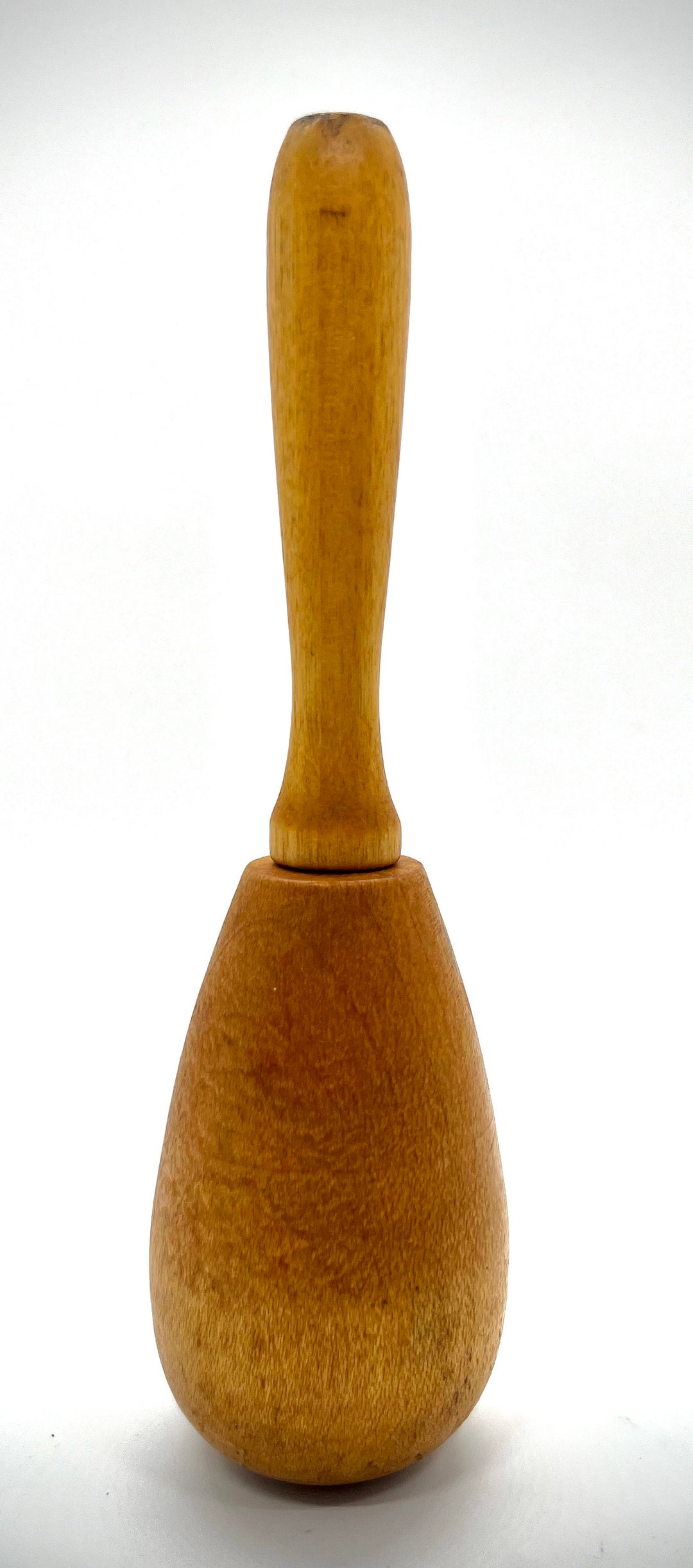 Vintage Wooden Sock Darner With Handle - Etsy