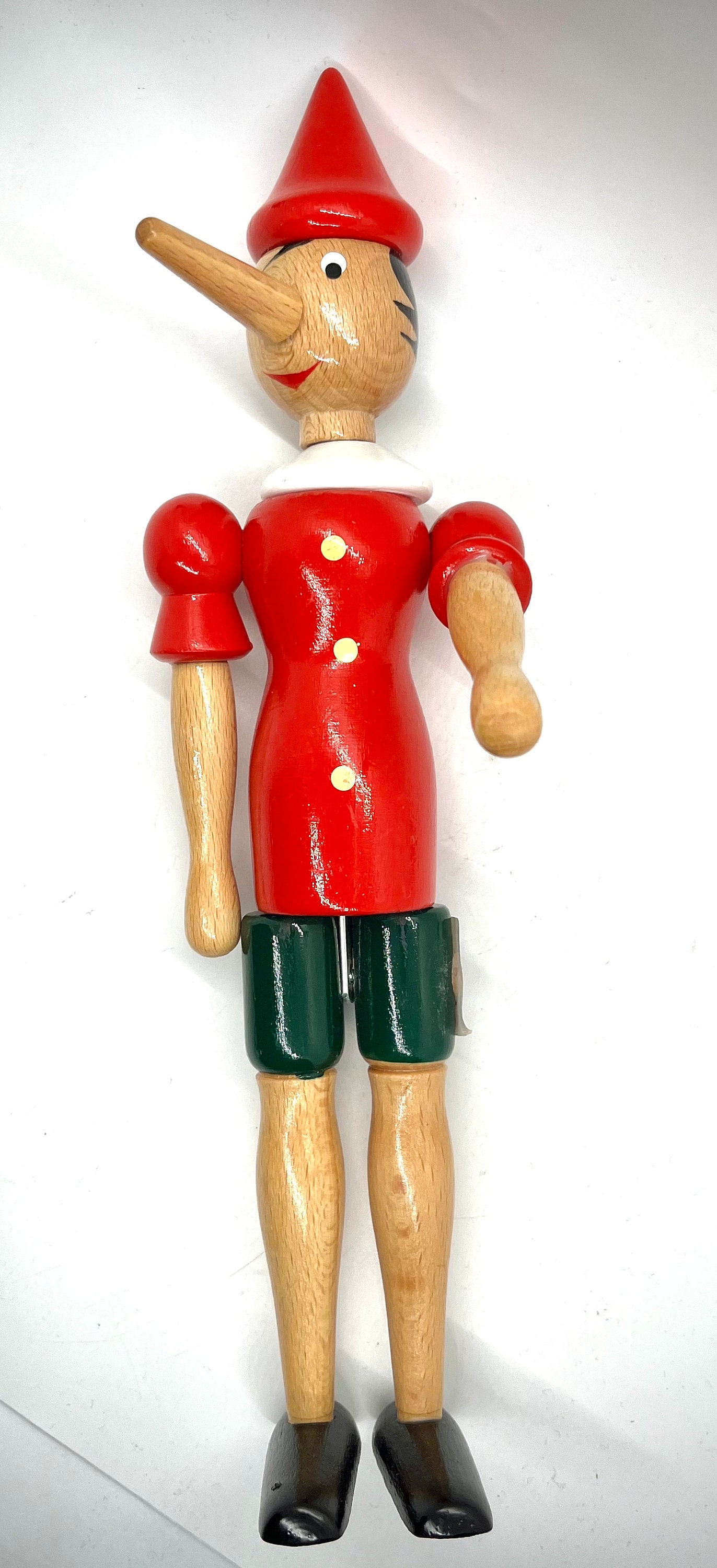 Pinocchio Wooden Pinocchio 12.5 Tall Made in Italy - Etsy