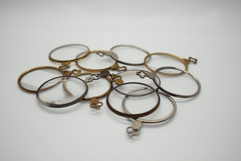 Antique Monocle Optical Lenses Monocle Gold Silver Optometrist ...