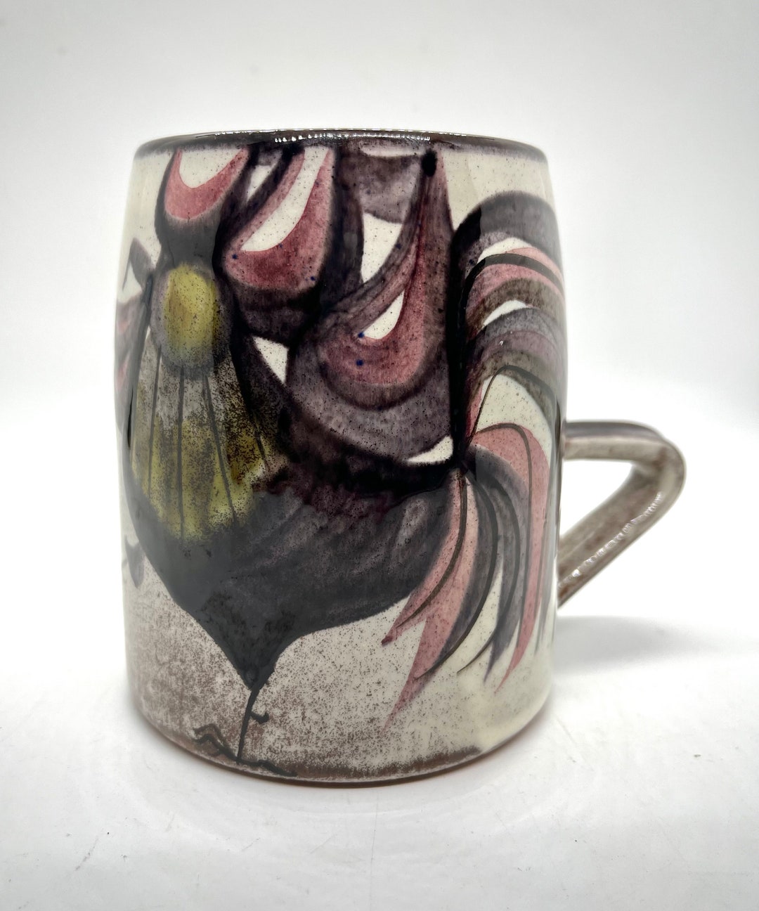 Rooster Coffee Mug | Willy Steinlin | Sweden - Etsy