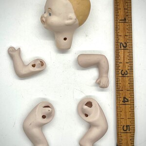 Small Bisque Doll Parts | Wonderful Doll - Etsy
