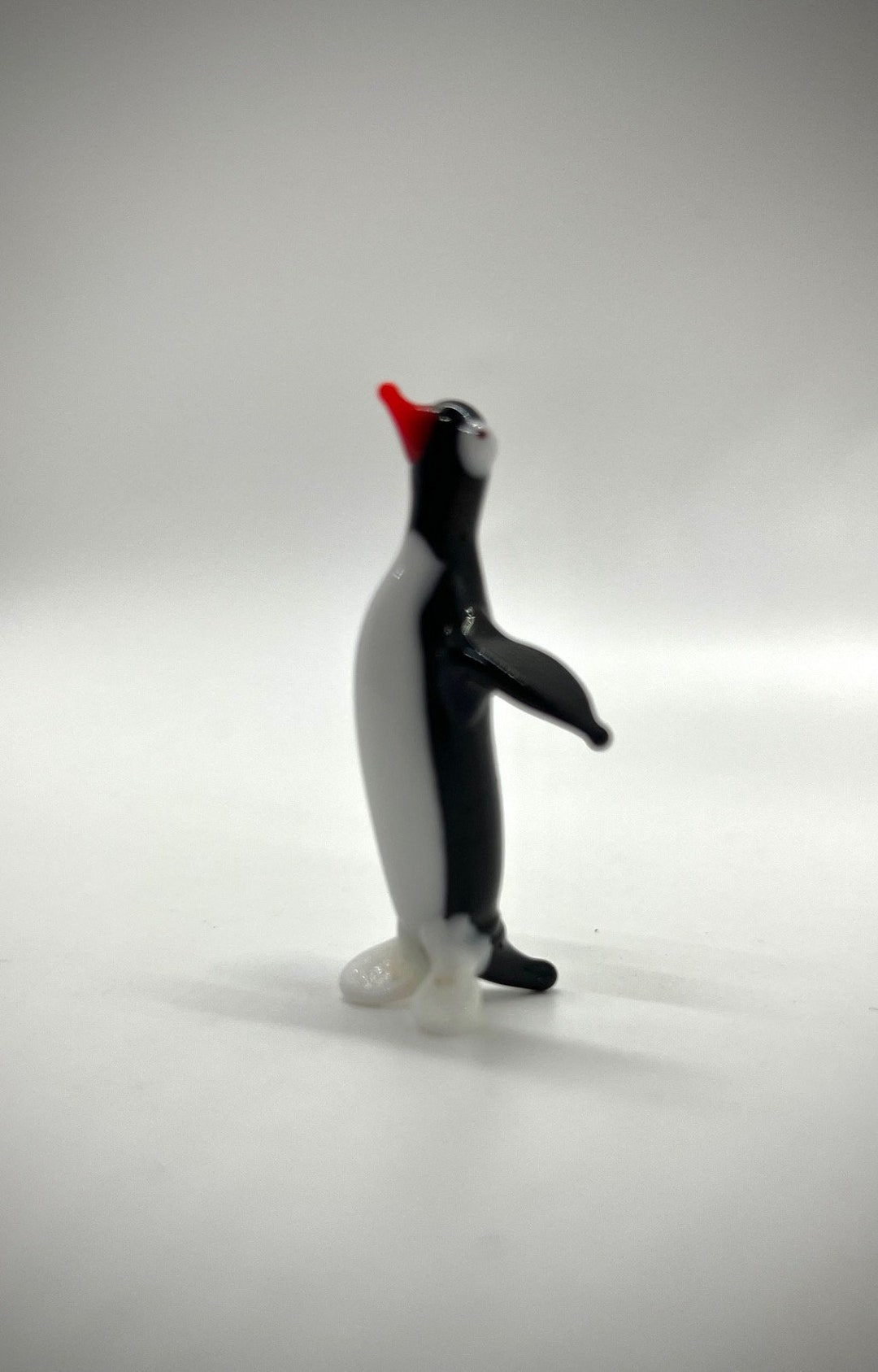 Tiny Treasure Art Glass Penguin | Miniature Penguin | Wee Penguin - Etsy