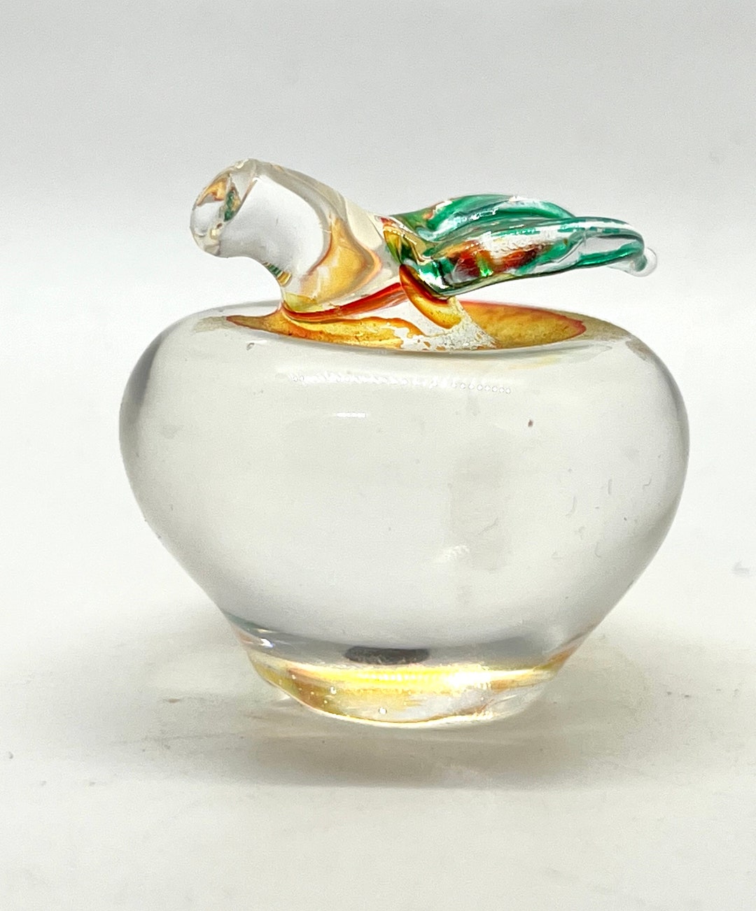 Tiny Treasure Art Glass Apple | Miniature Apple | Wee Apple - Etsy