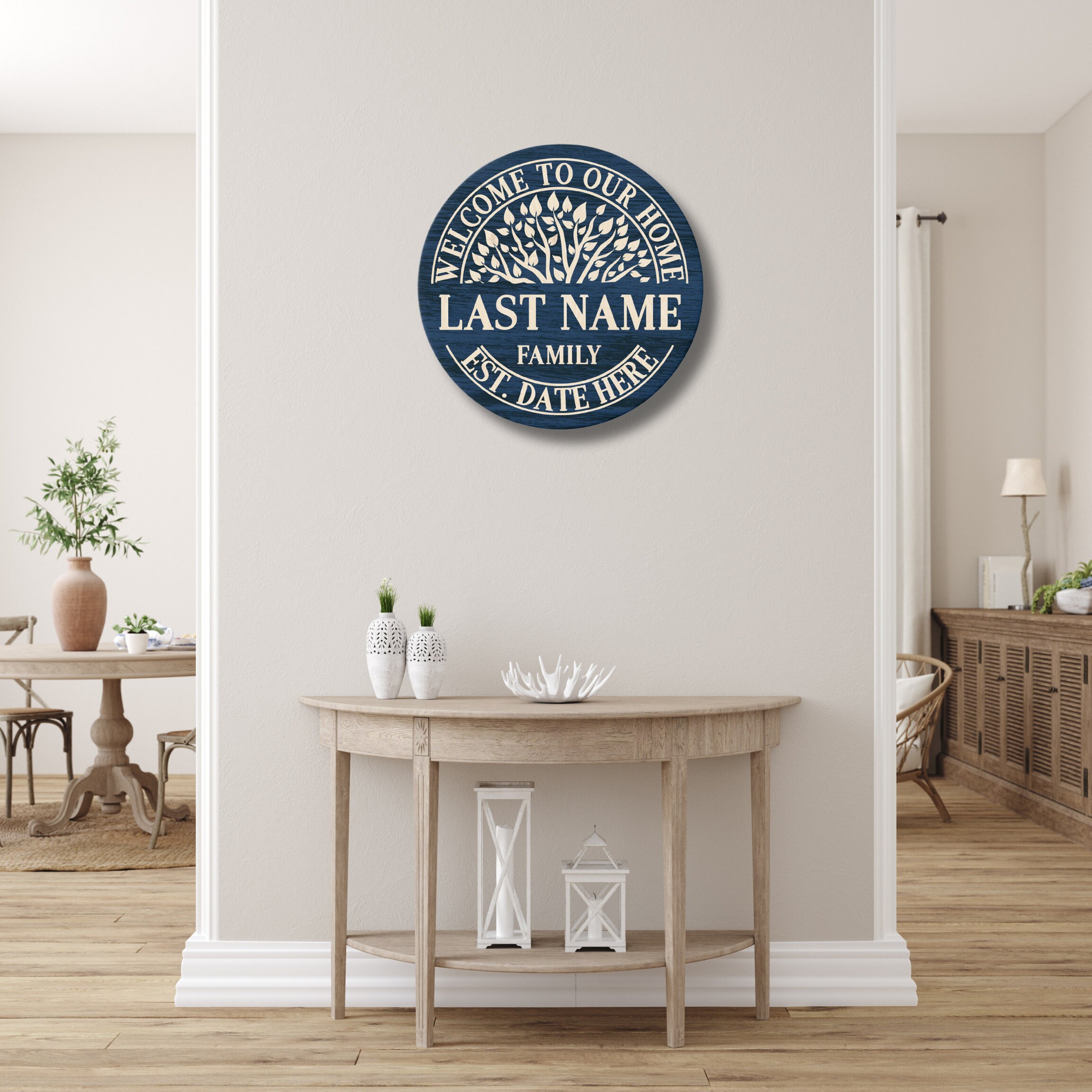 Custom Wood Sign Family Tree Sign Family Name Sign - Etsy