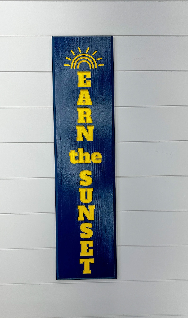 Custom Wood Sign With Colored Text Personalized Wood Sign Business ...