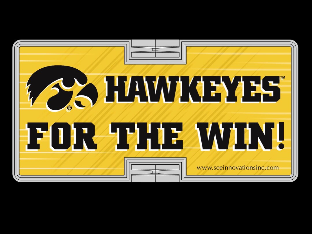 Hawkeyes for the Win Yard Sign - Etsy