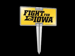 Iowa Fight for Iowa Yard/garden Sign - Etsy