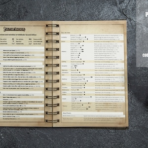 Printable Pathfinder Journal, Pathfinder Character Sheet With Full ...