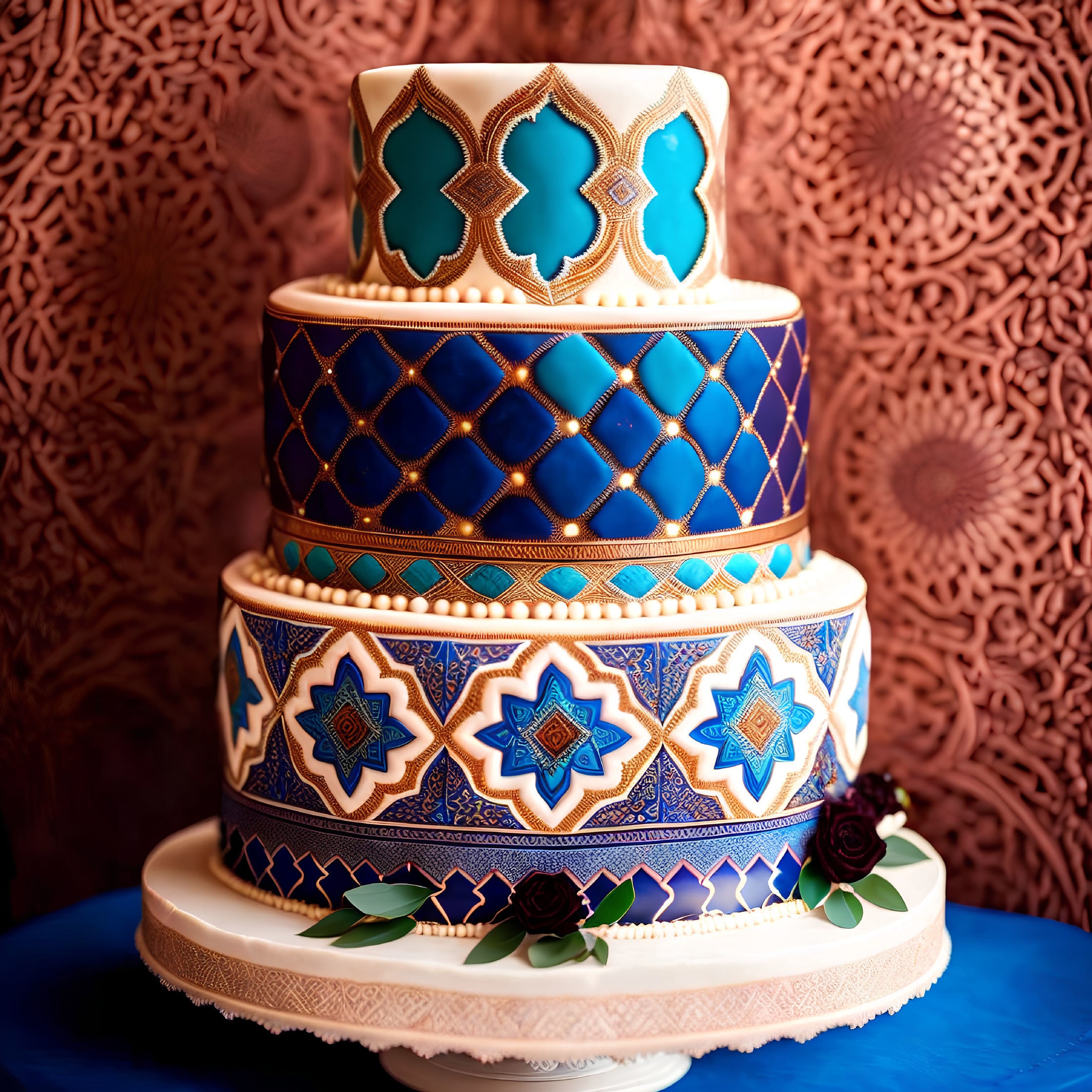 Moroccan Wedding Cake