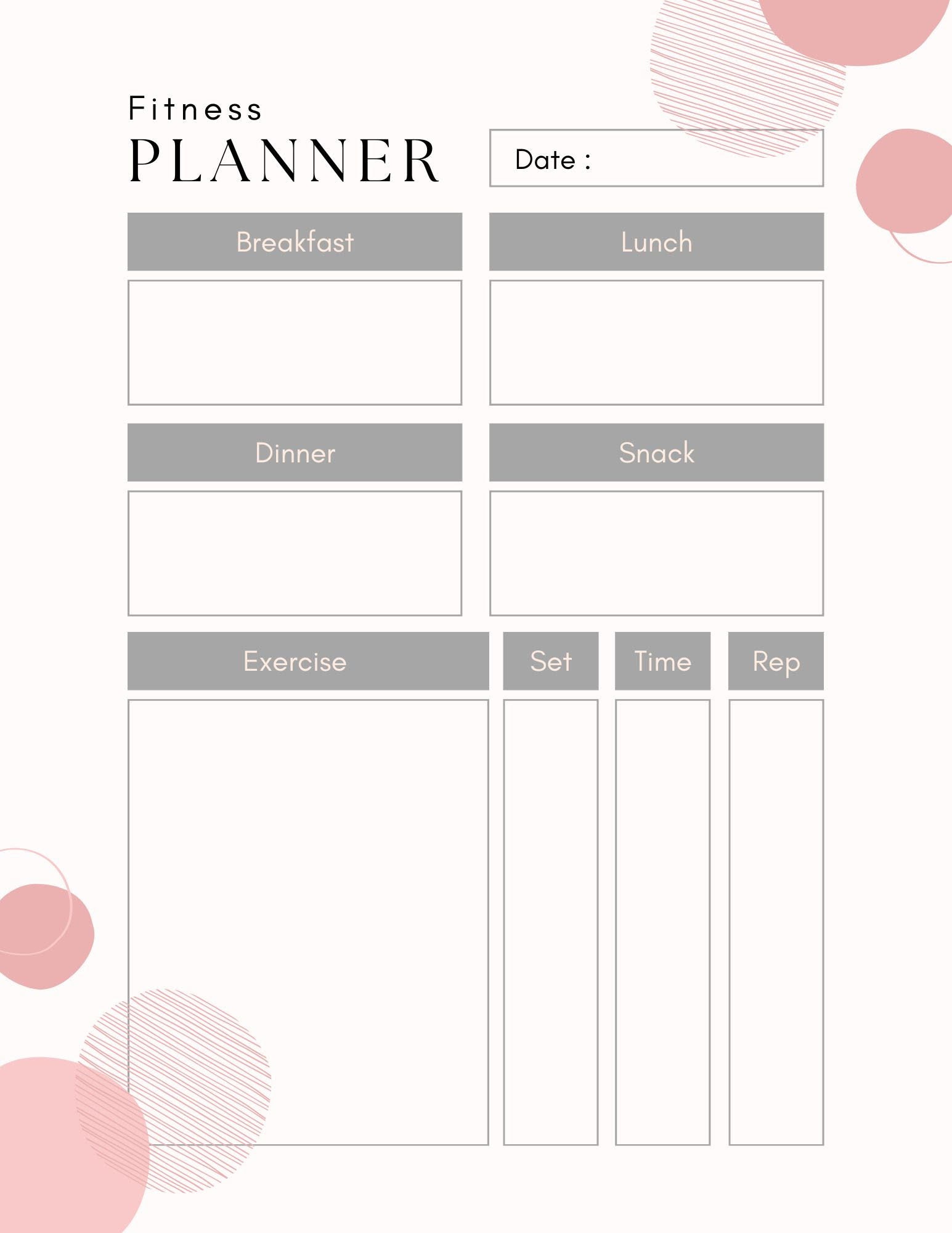 Self-care Planner for Mental Health and Wellness. Weekly and Daily ...