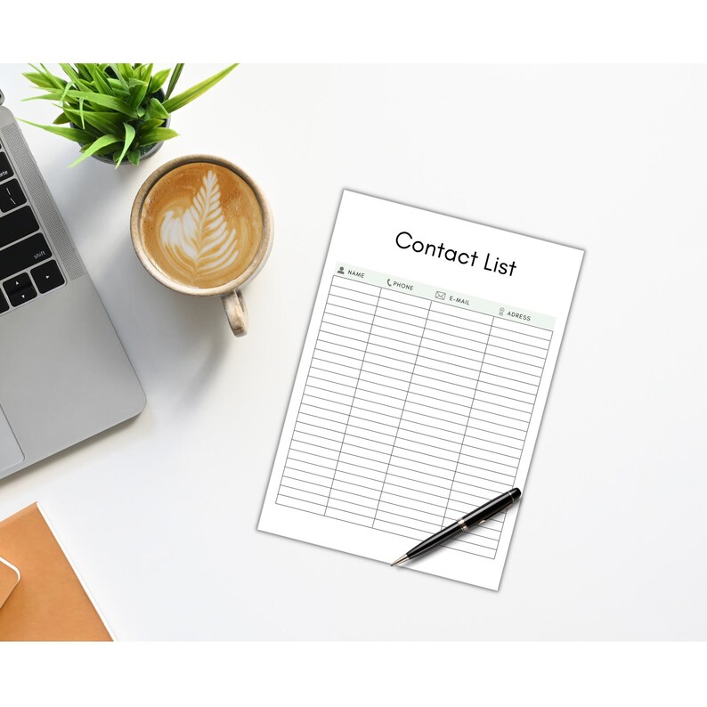 Contact List Printable Contact List Address Book Address List contact-list-printable-contact-list-address-book-address-list