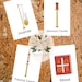 Printable Children's Catholic Mass Cards Visual Learning - Set of 8 - Etsy