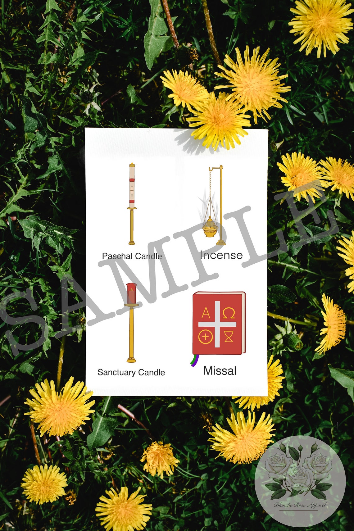 Printable Children's Catholic Mass Cards Visual Learning - Set of 8 - Etsy