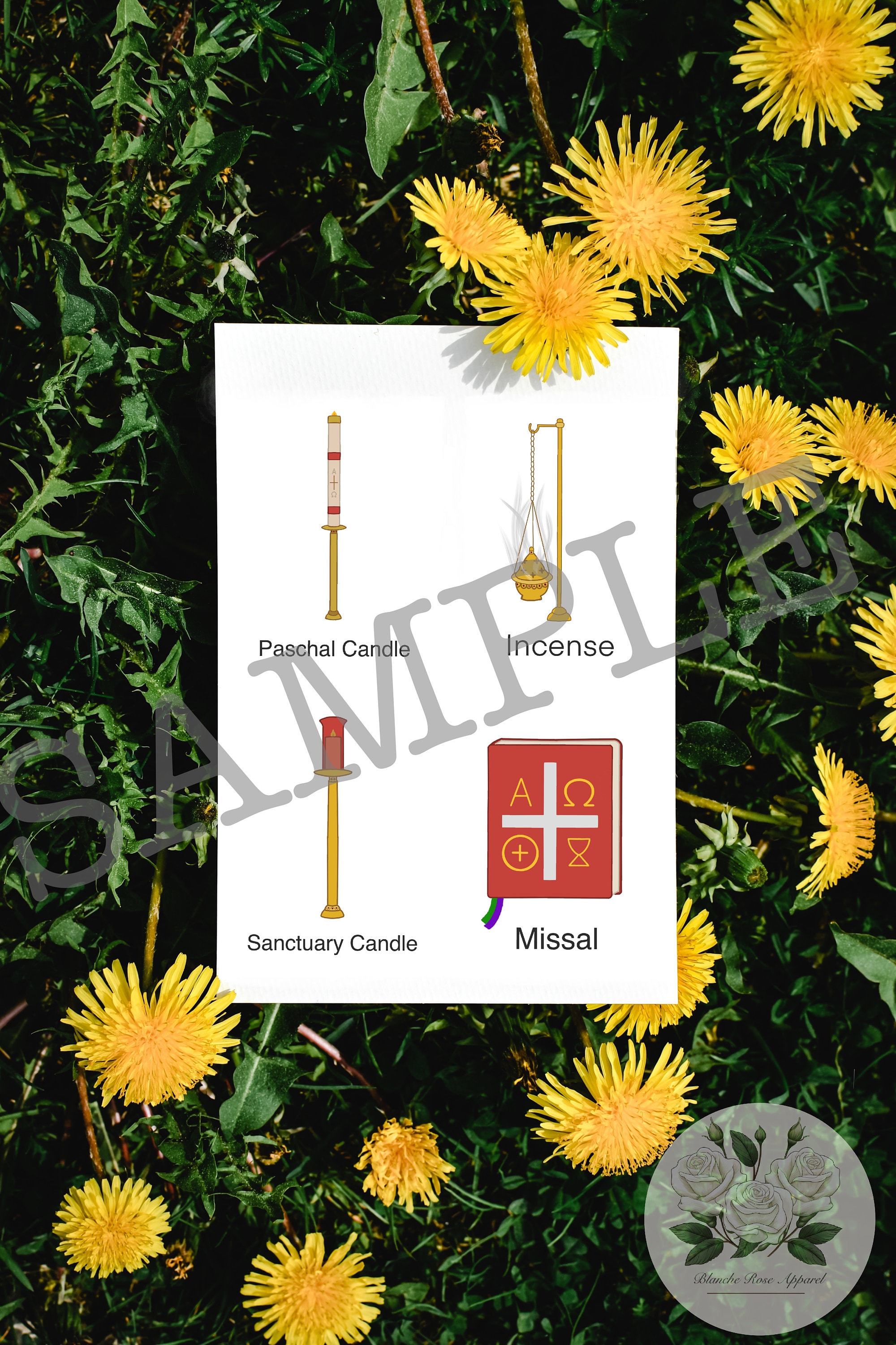 Printable Children's Catholic Mass Cards Visual Learning - Set of 8 - Etsy