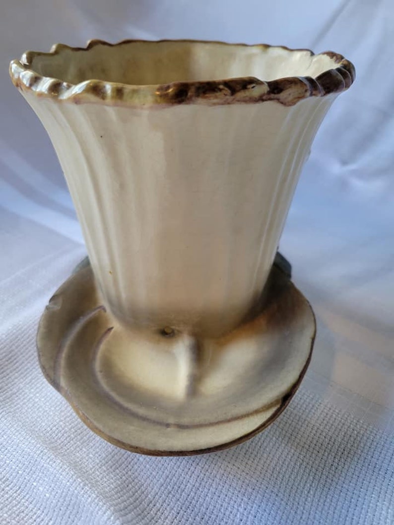 Mccoy Pottery Cornucopia Planter Vintage Rare - Etsy