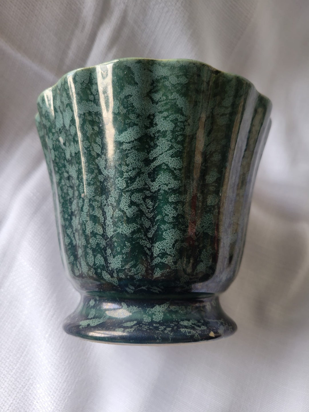 Rare Find: Vintage Brush Mccoy Green Onyx Atomic Age Pot - Etsy