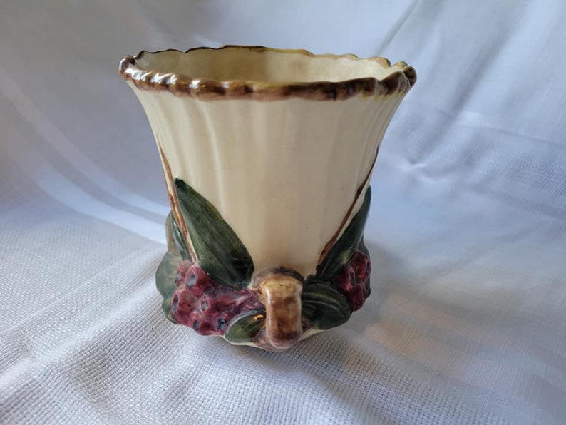 Mccoy Pottery Cornucopia Planter Vintage Rare - Etsy