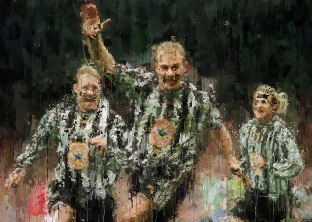 Alan Shearer Celebration Poster - Etsy