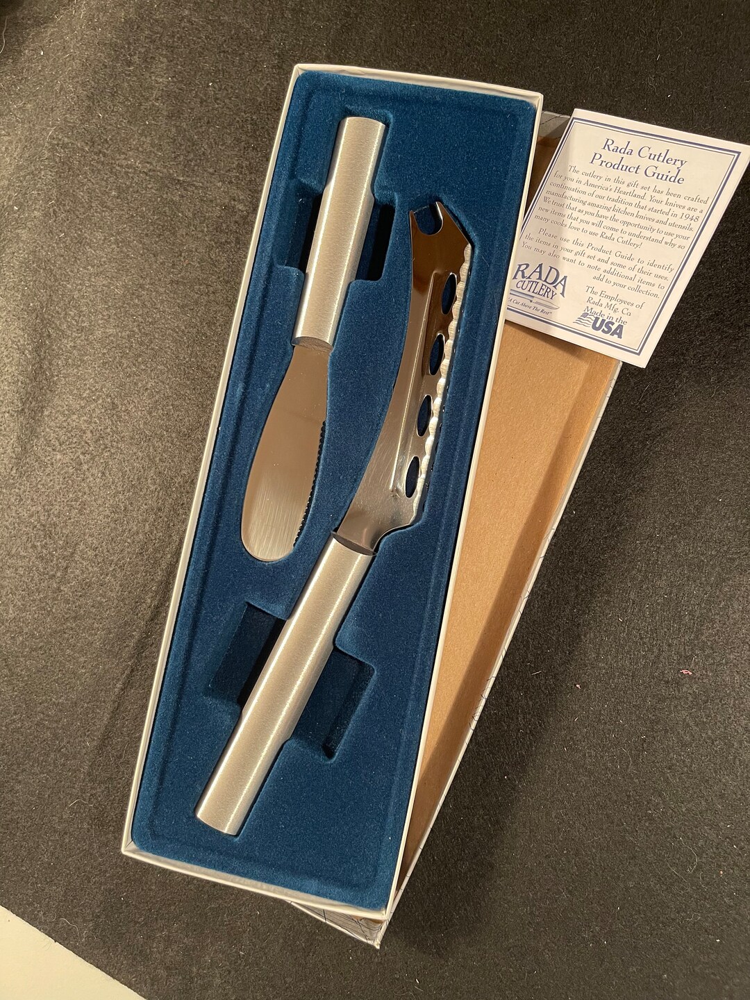 Rada Brand Party Knife Gift Set - Cheese Cutter and Spreader - Etsy