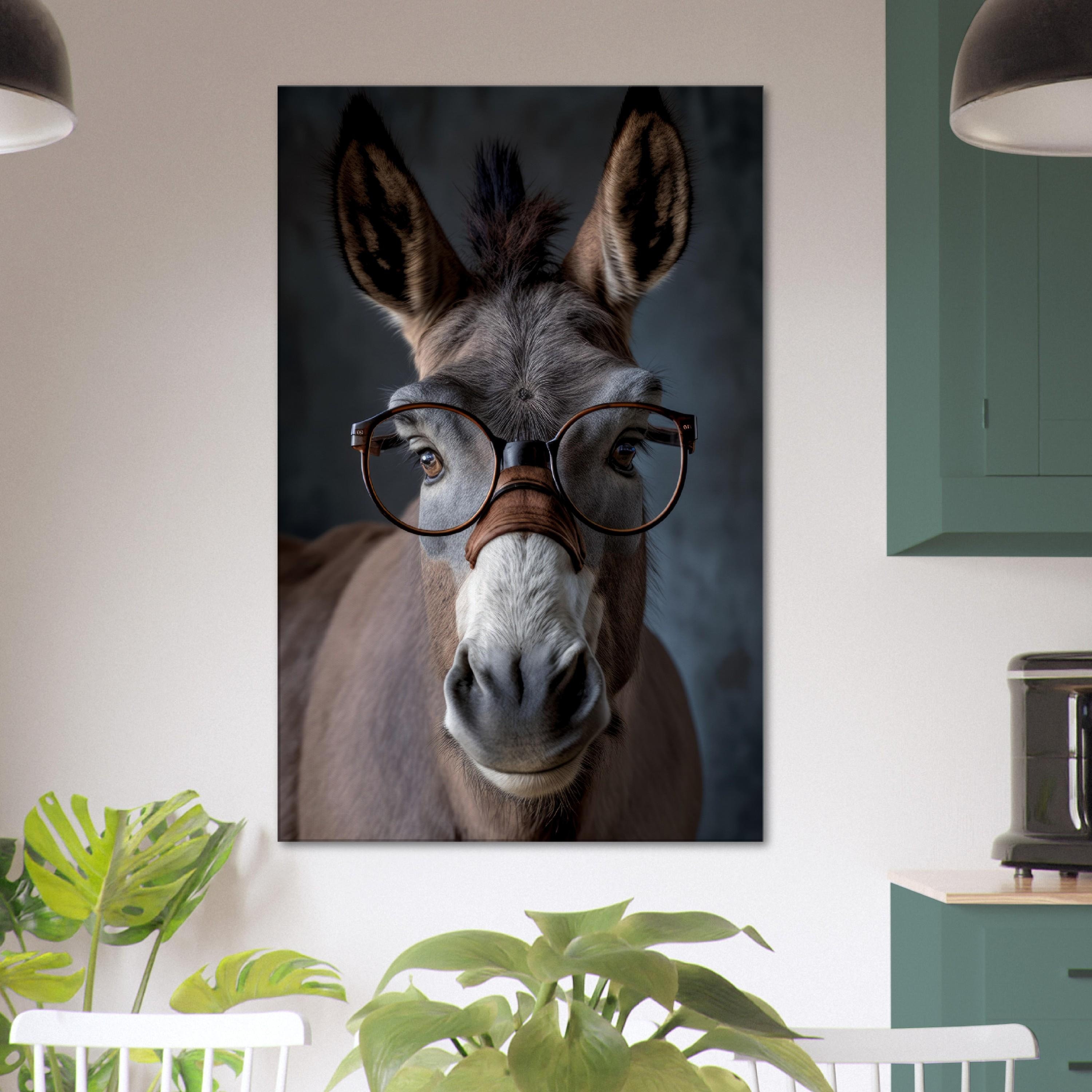 Donkey framed With Fun Instant Download for Donkey Lovers, Available ...