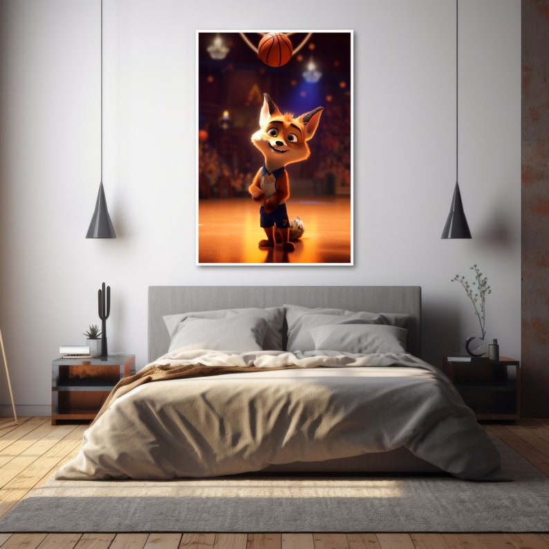 Jumpin' Juniper: Cartoon Printable Digital Artwork for - Etsy