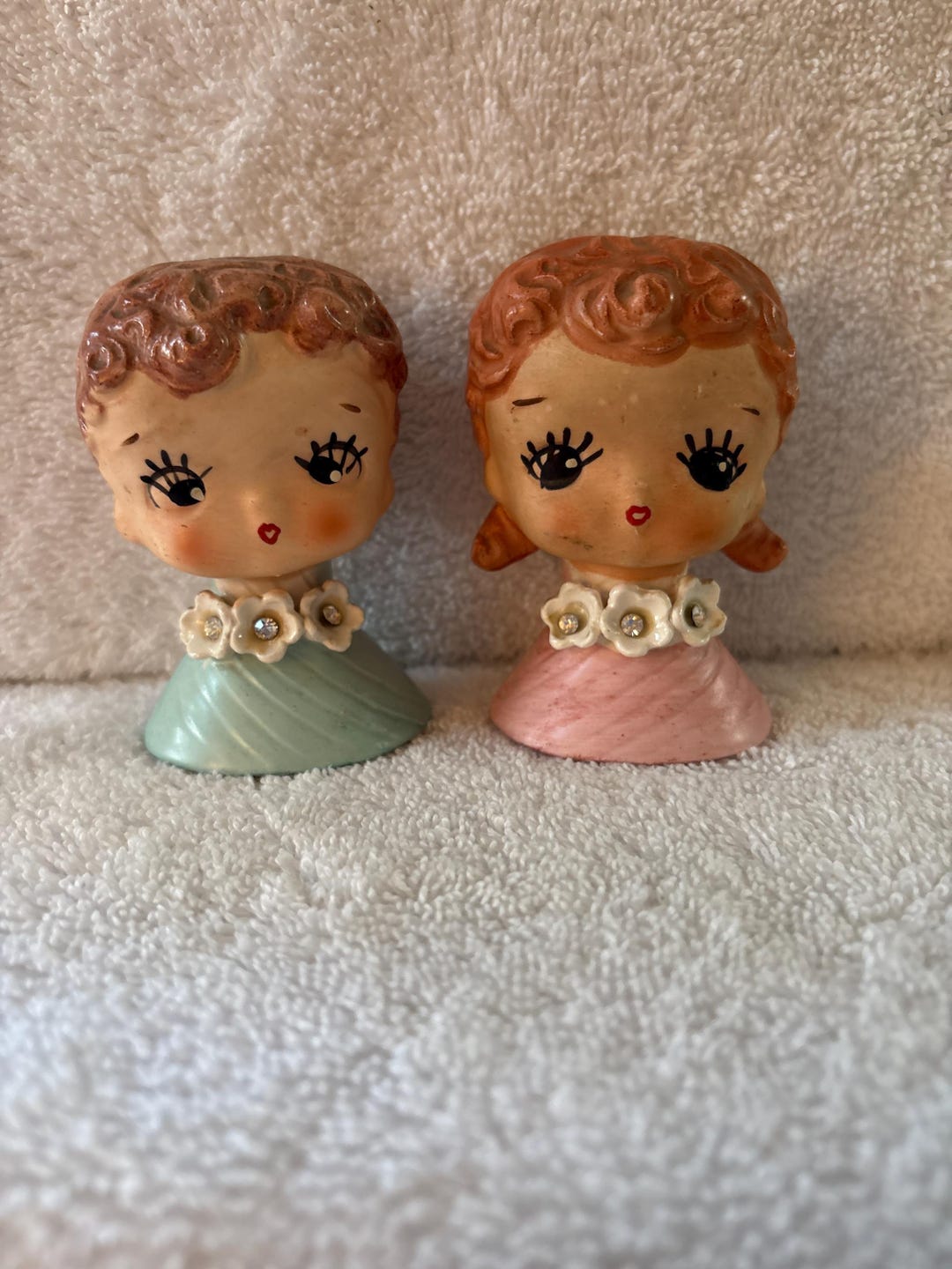 Rare Thames Big Head People Anthromorphic 52/591 Salt Pepper Shakers ...